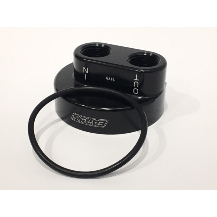EARLS OIL BLOCK ADAPTER 3/4"-16