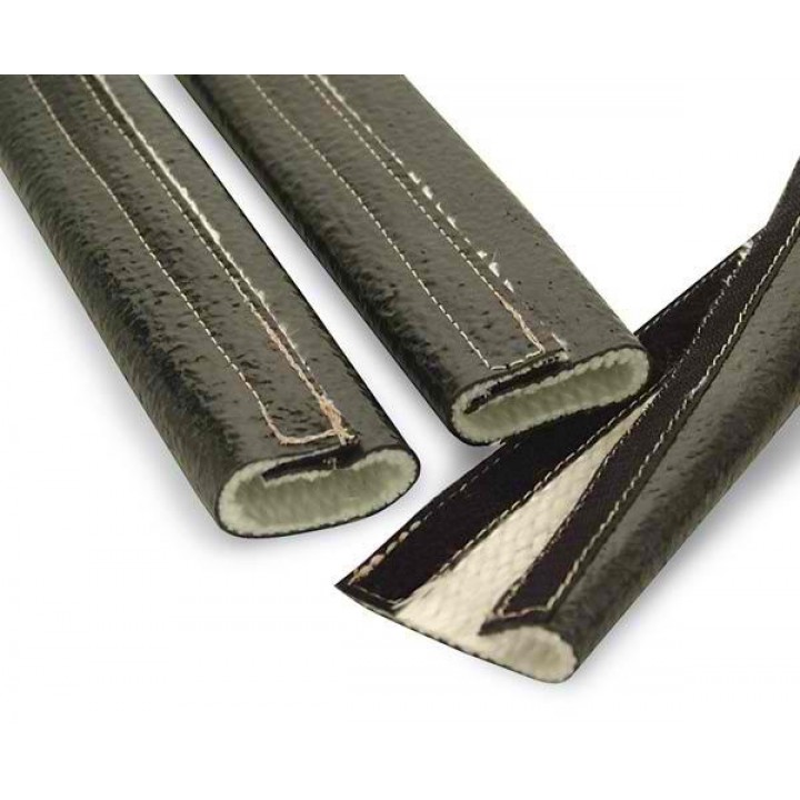 Fire Sleeve - DEI - Hook & Loop Fire Wrap - Silicone Jacket