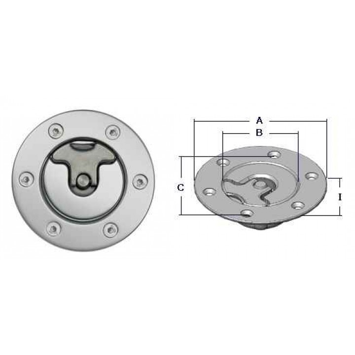 Newton 200 Series Tank Mounted Filler Caps