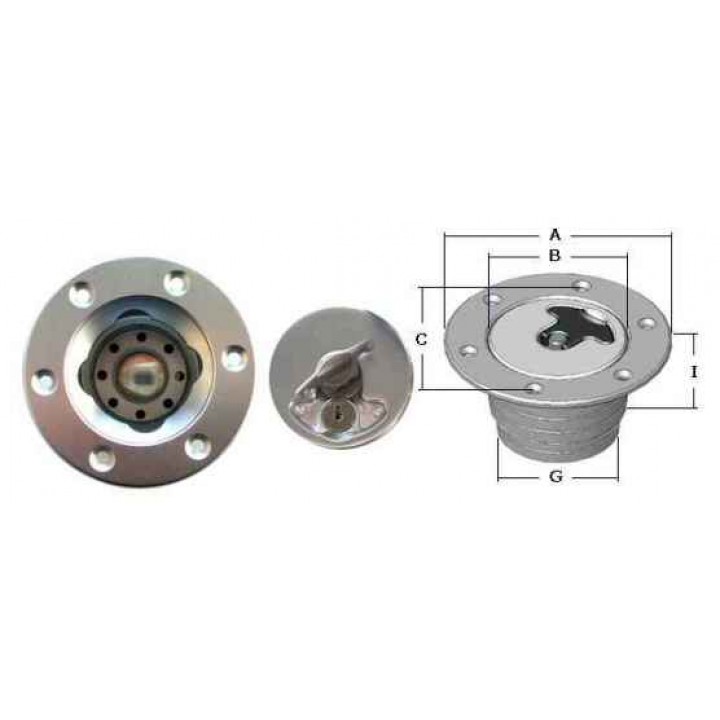 Newton 300 Series Unleaded Style Filler Caps