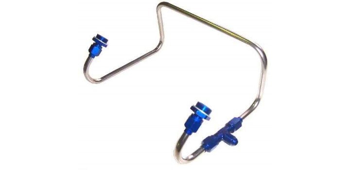 Fuel Line Kit Stainless Steel - Holley Blower Kit